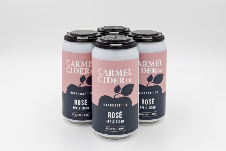 Rose Cider Cans | Carmel Cider Co